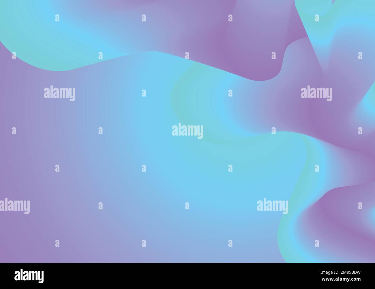 Abstract soft color fluid wave. Duotone geometric compositions with ...