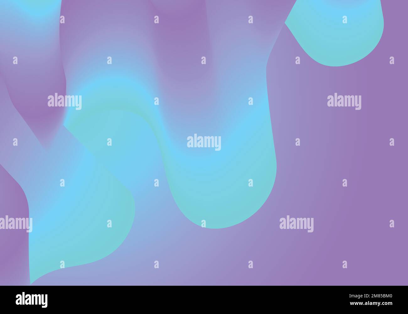 Abstract soft color fluid wave. Duotone geometric compositions with ...