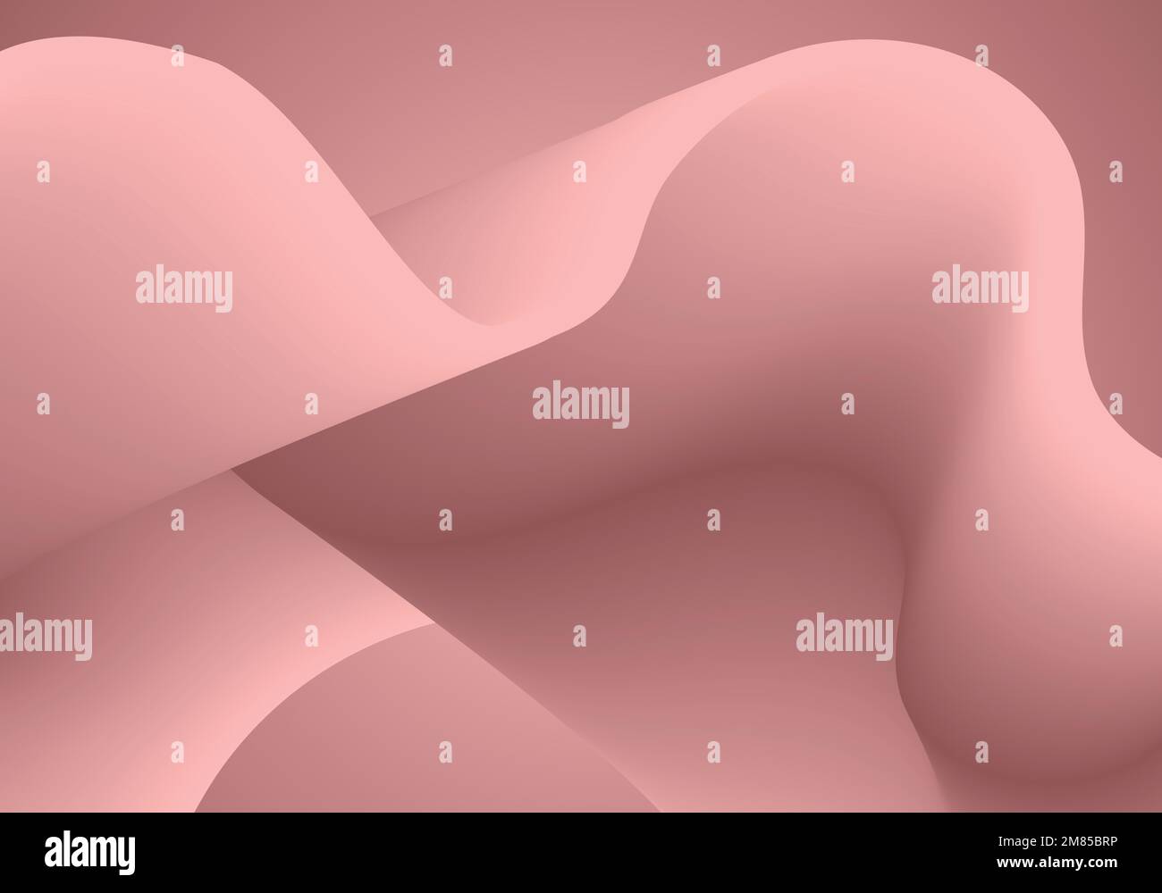 Abstract soft color fluid wave. Duotone geometric compositions with gradient 3d flow shape ...