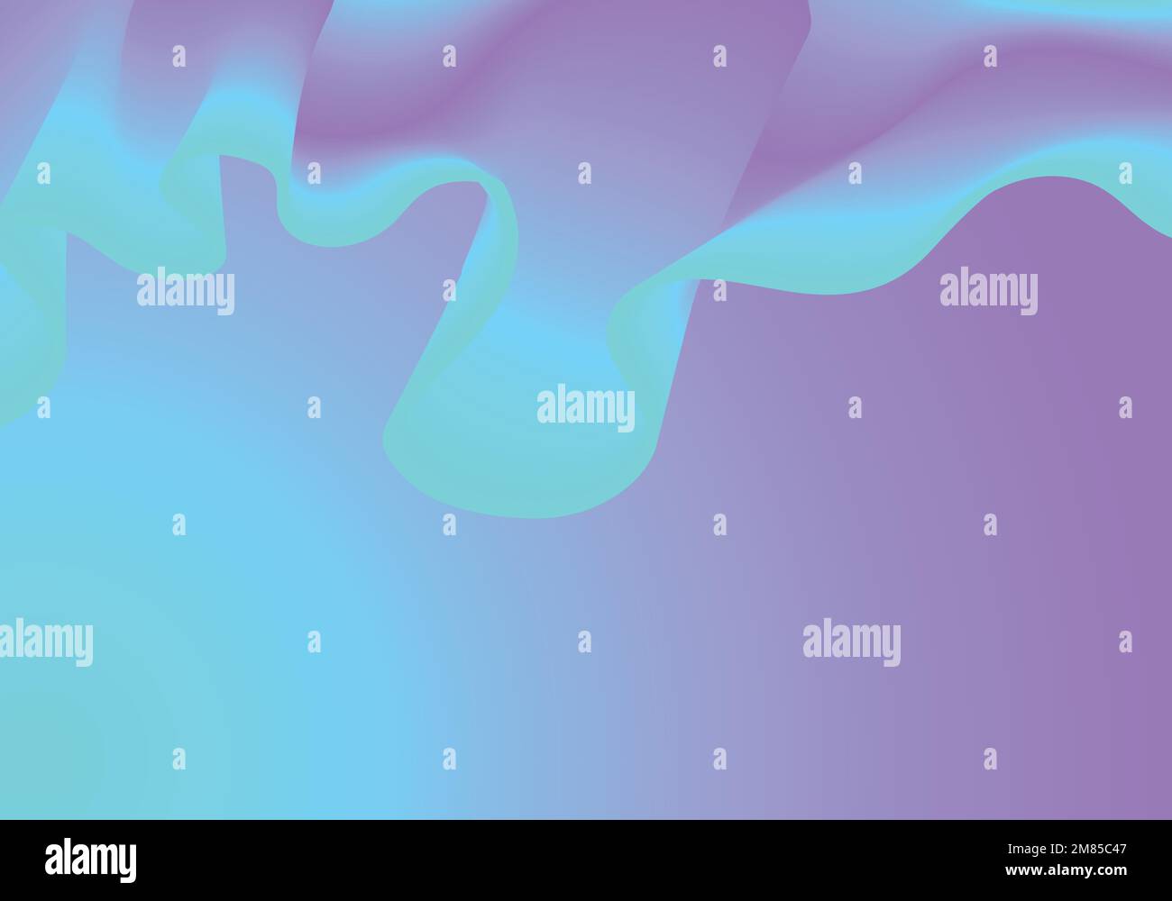 Abstract soft color fluid wave. Duotone geometric compositions with gradient 3d flow shape ...