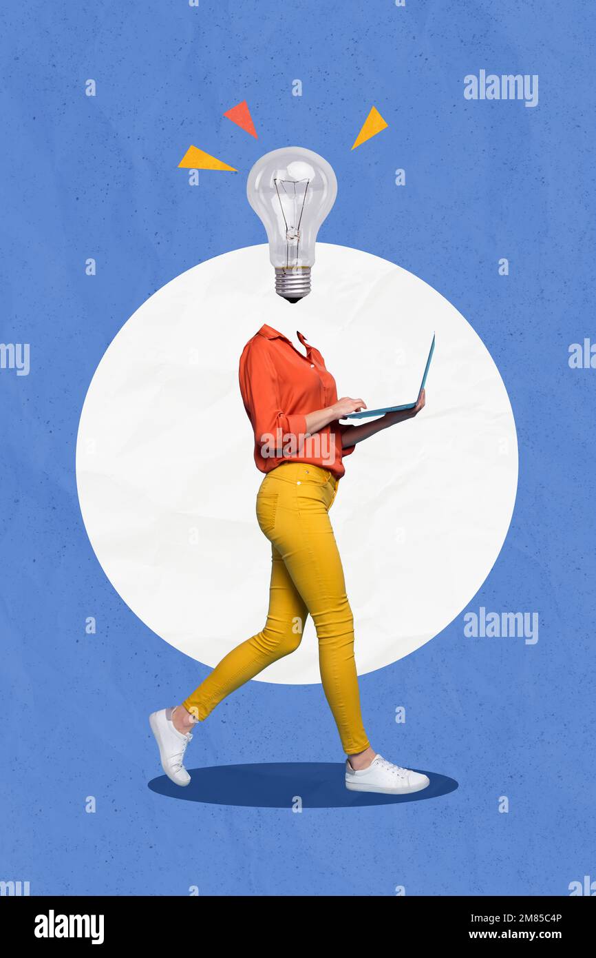 Collage photo of young programmer it developing company owner ...