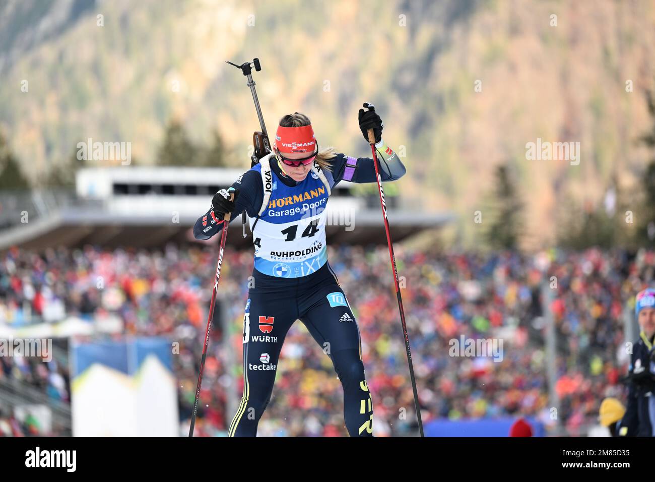 Ruhpolding, Germany. 12th Jan, 2023. Biathlon: World Cup, individual 15 ...