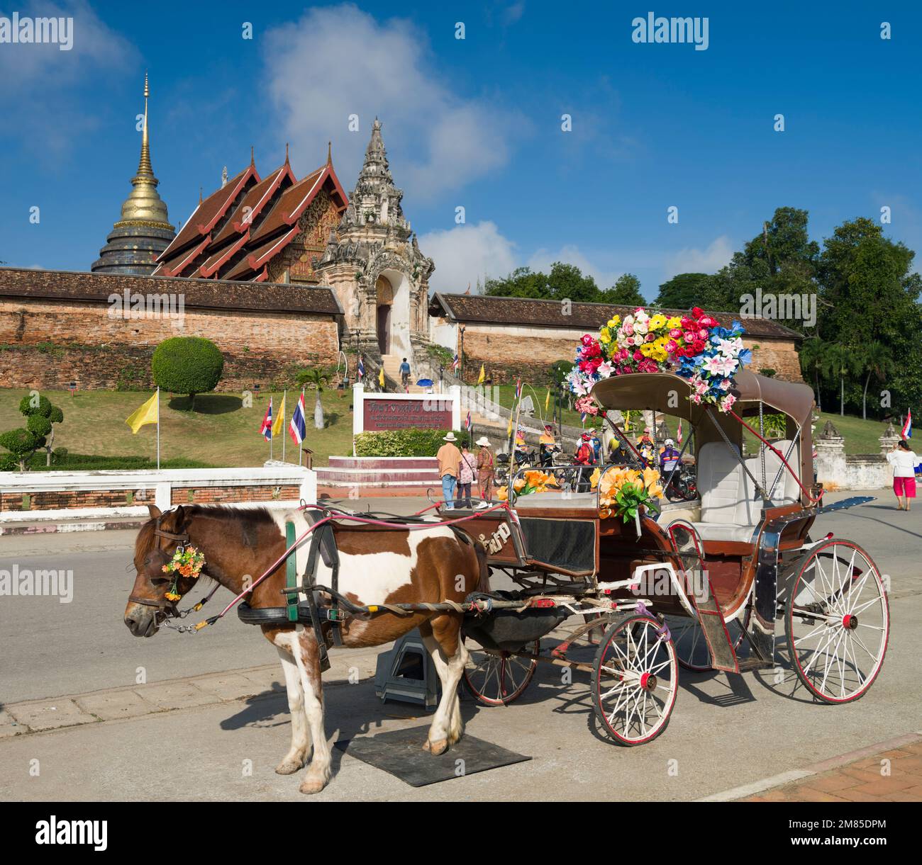 Lampang, Thailand. November 22, 2022. Wat Phra That Lampang Luang ...