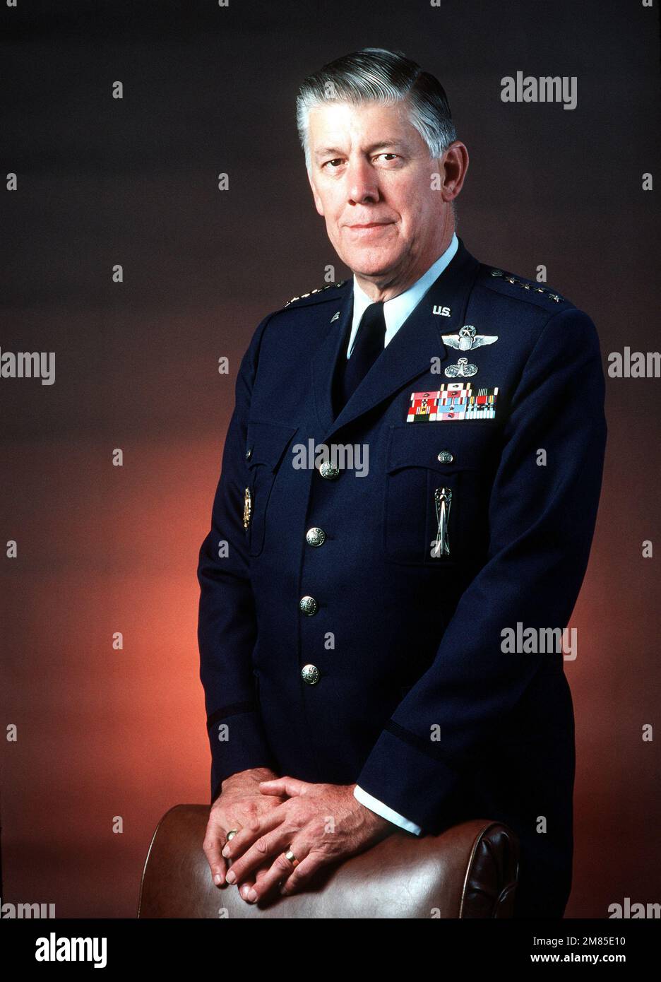 GEN Lawrence A. Skantze, USAF (uncovered). Country: Unknown Stock Photo ...