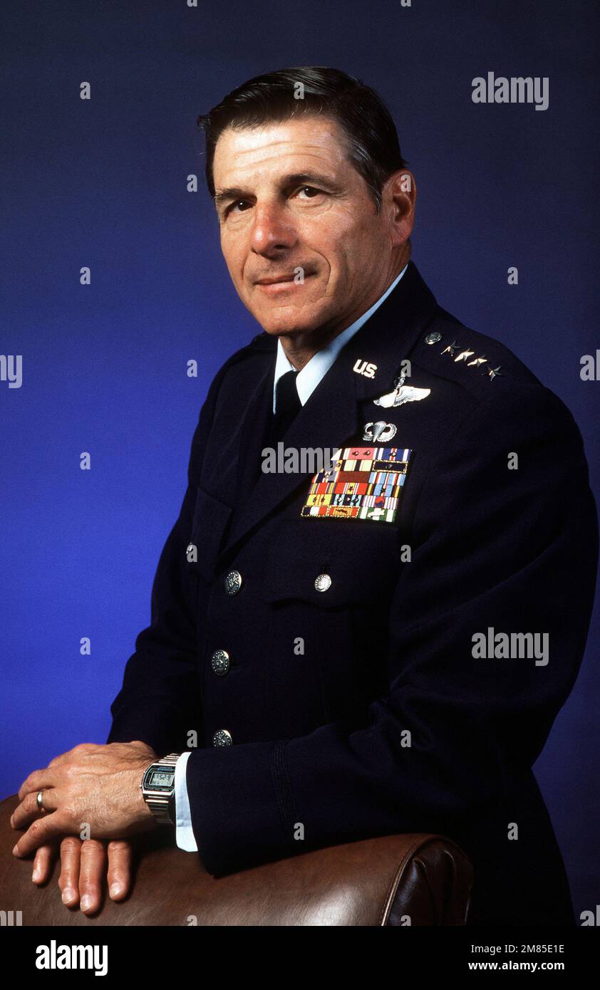 GEN Andrew P. Iosue, USAF (uncovered). Country: Unknown Stock Photo - Alamy