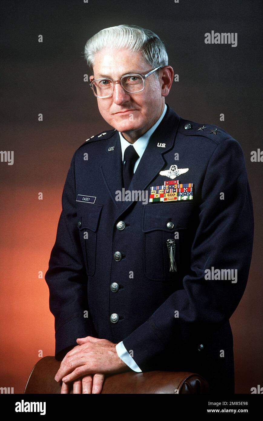 MAJ. GEN. Aloysius G. Casey, USAF (uncovered). Country: Unknown Stock ...