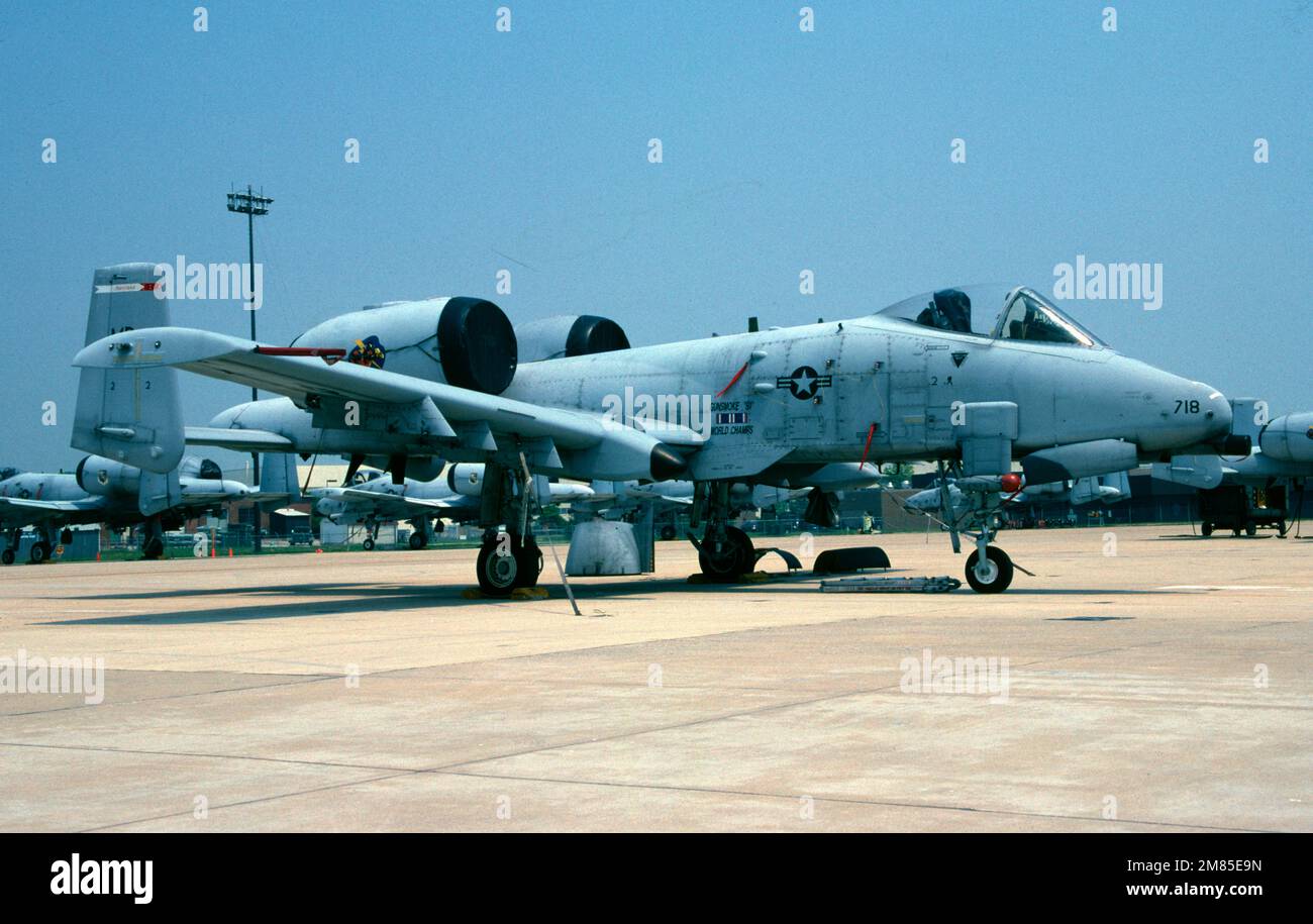 The Fairchild Republic A-10 Thunderbolt II is a single-seat, twin ...