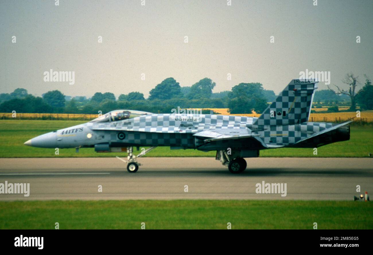 RCAF CF-188A Hornet 188724. The McDonnell Douglas CF-18 Hornet ...