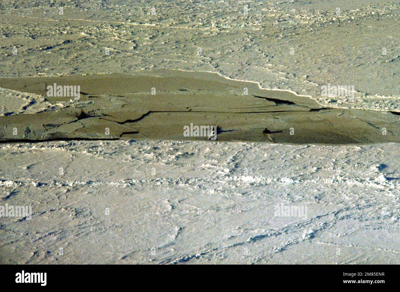 An elevated view of the attack submarines USS RAY (SSN-653), USS ...