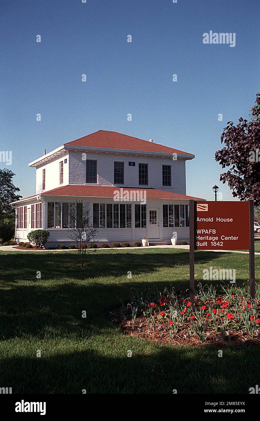 An exterior view of the Arnold House. The house, now used as a museum ...