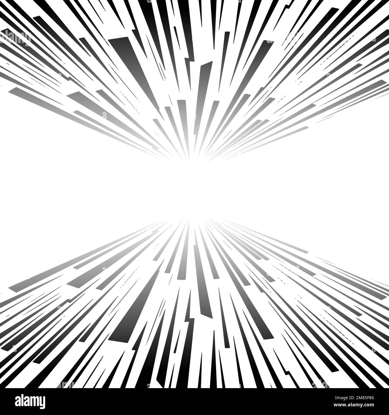 Abstract radial sunburst pattern Black and White Stock Photos & Images ...