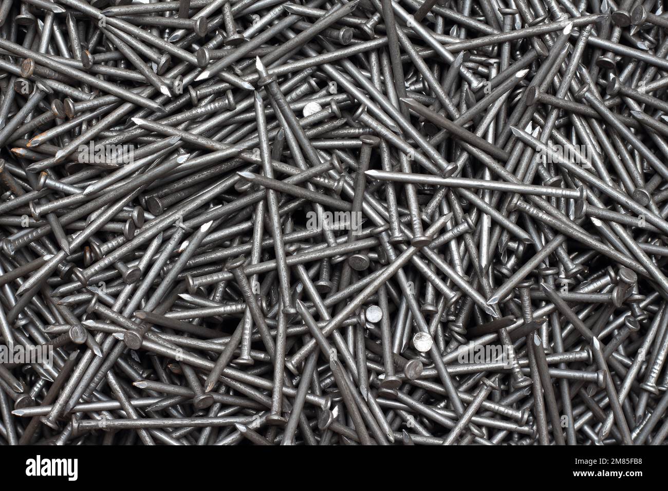 Hardware box nails close up hi-res stock photography and images - Alamy