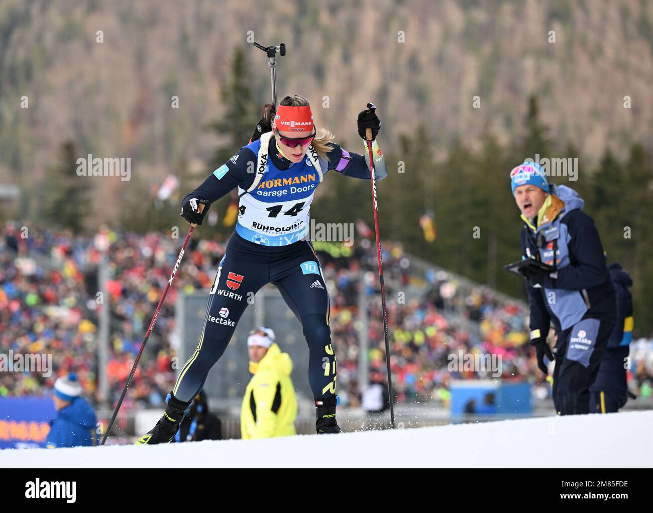 Ruhpolding, Germany. 12th Jan, 2023. Biathlon: World Cup, individual 15 ...