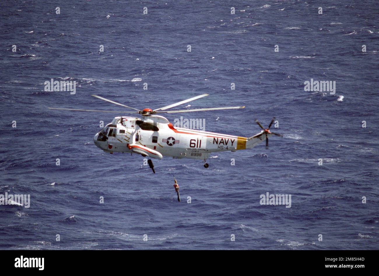 An SH-3H Sea King helicotper assigned to Helicopter Anti-submarine ...