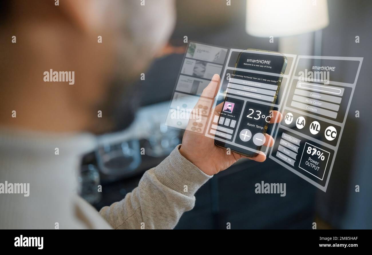 Technology phone hi-res stock photography and images - Alamy