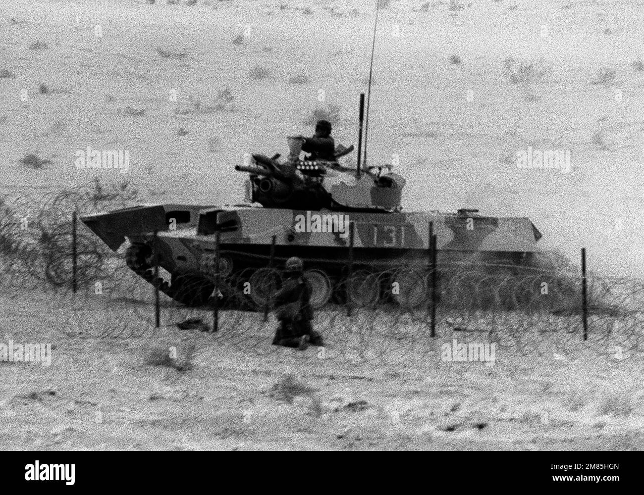 An Opposing Forces (OpFor) M-551 Sheridan light tank visually modified ...