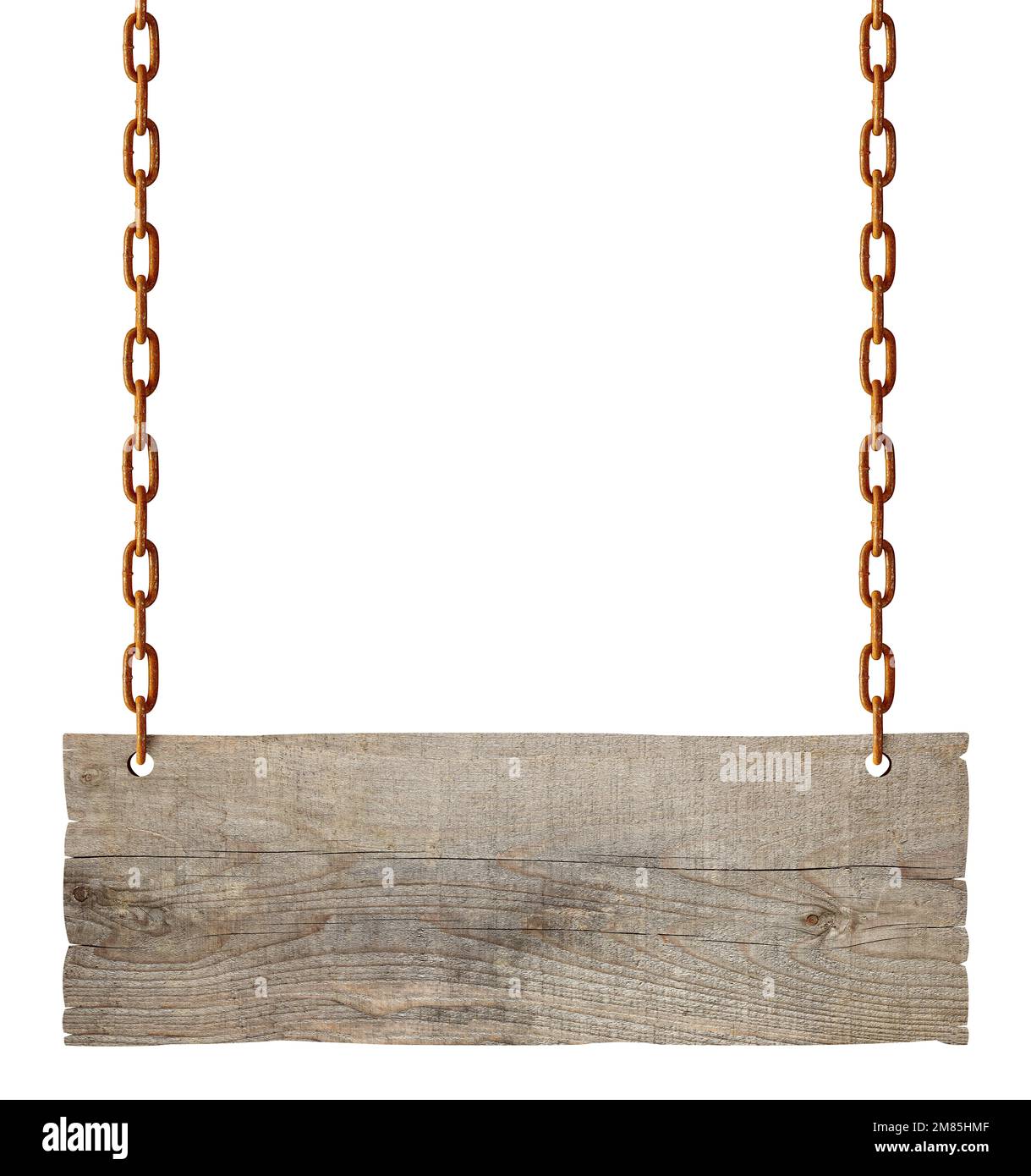 wooden sign chain ropesignboard signpost Stock Photo - Alamy