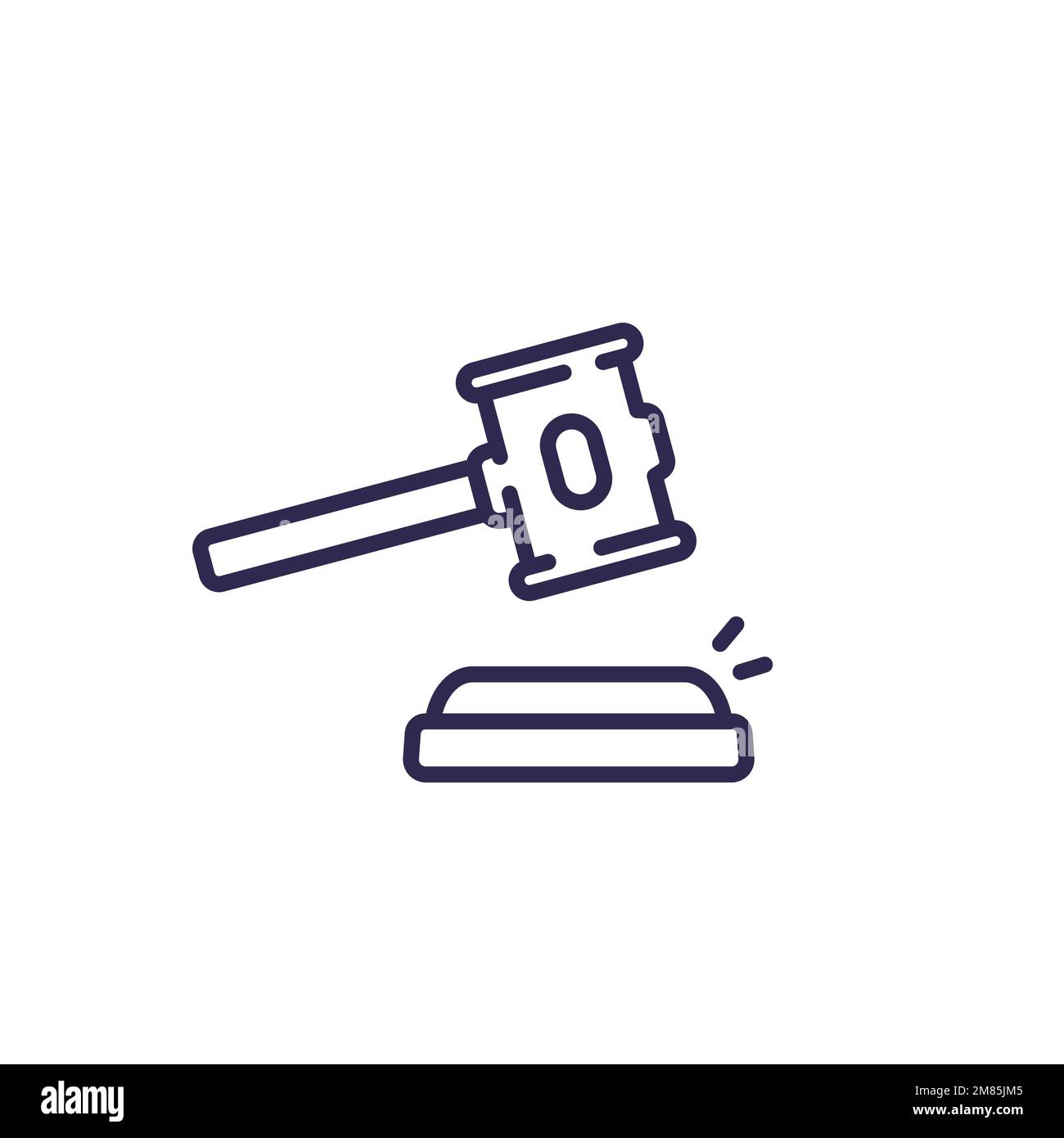 Auction bid sale judgment mallet hi-res stock photography and images ...