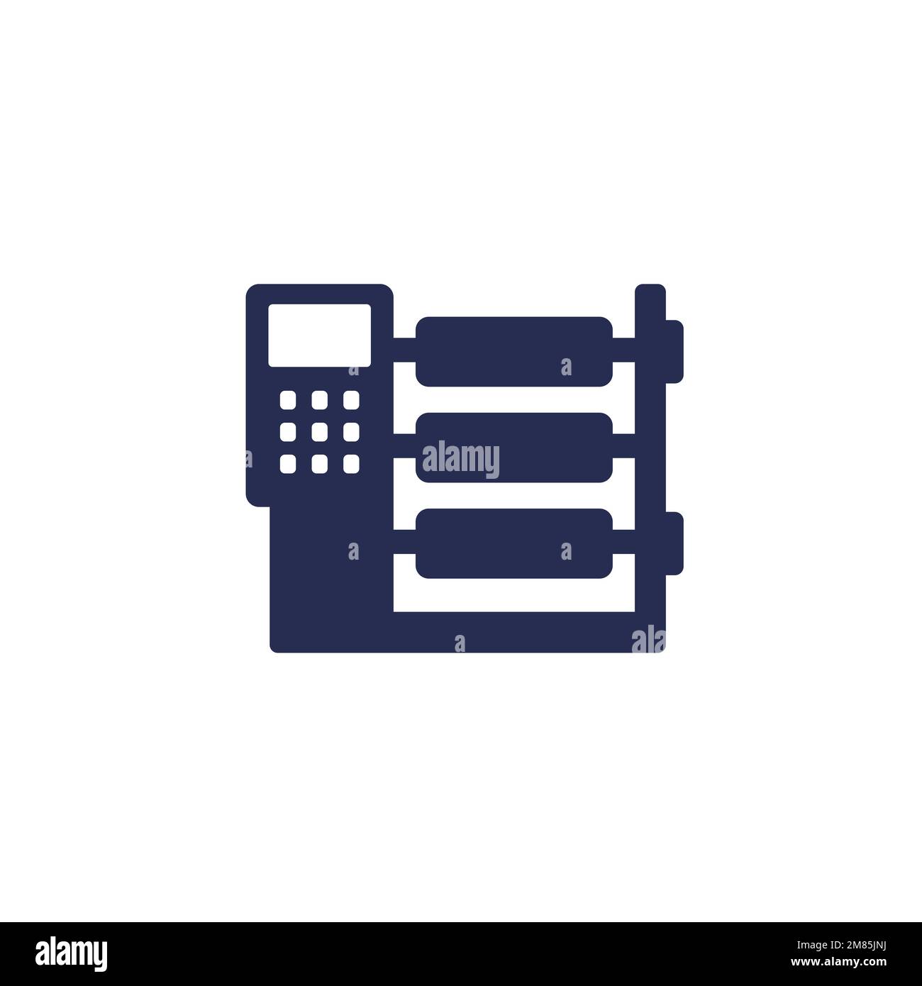 Textile weaving process in Stock Vector Images - Alamy