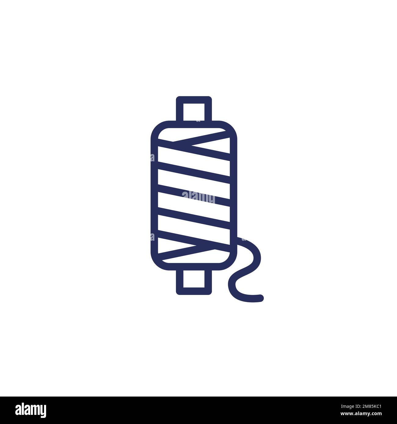 Yarn production Stock Vector Images - Alamy