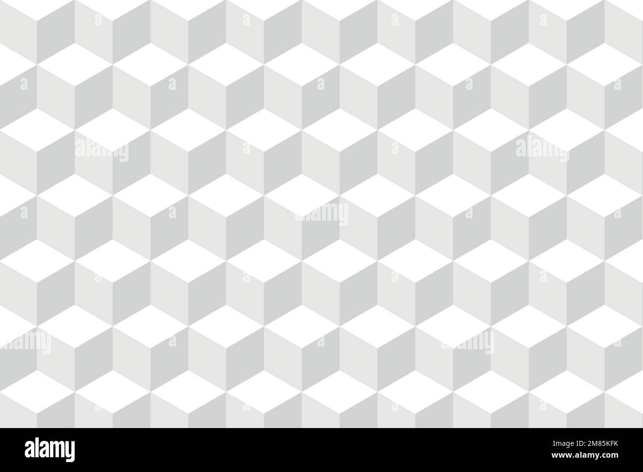 Gray Background Vector In White Cube Patterns Stock Vector Image And Art