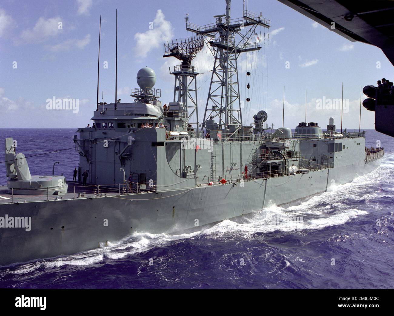 The Australian guided missile frigate HMAS SYDNEY (FFG-03) participates ...