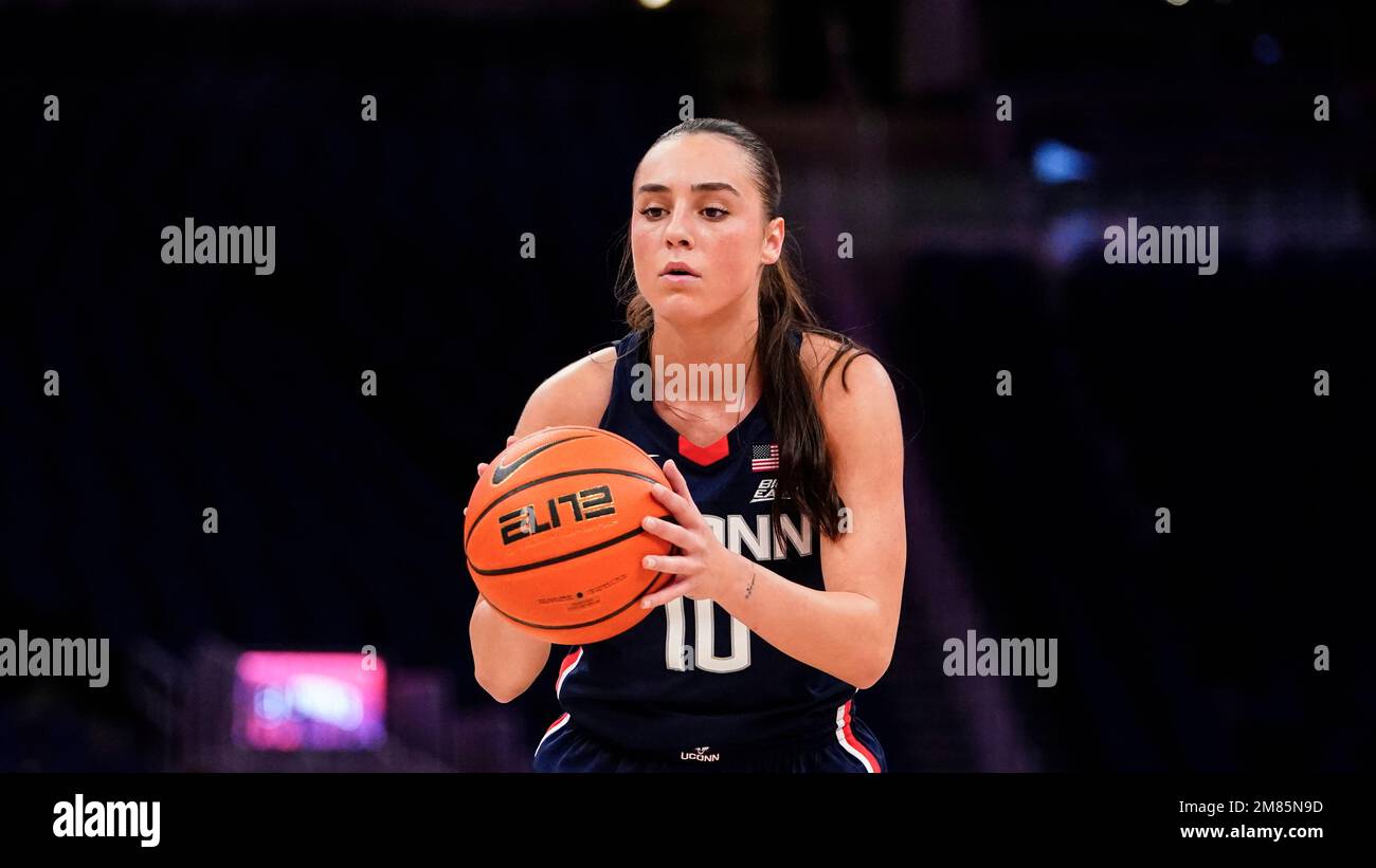 Connecticut's Nika Muhl (10) during the second half of an NCAA ...