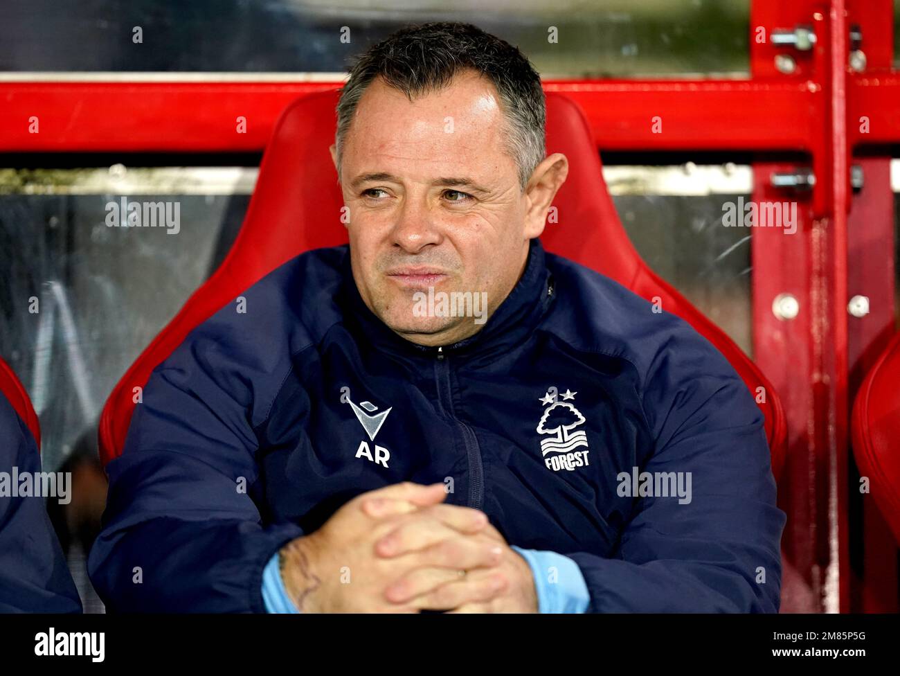 Nottingham Forest coach Andy Reid ahead of the Carabao Cup Quarter ...