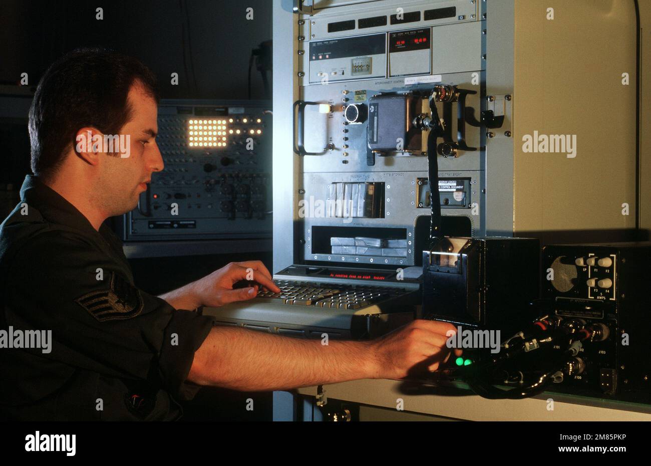 SSGT Chris Zullo, a space communications systems equipment operator ...
