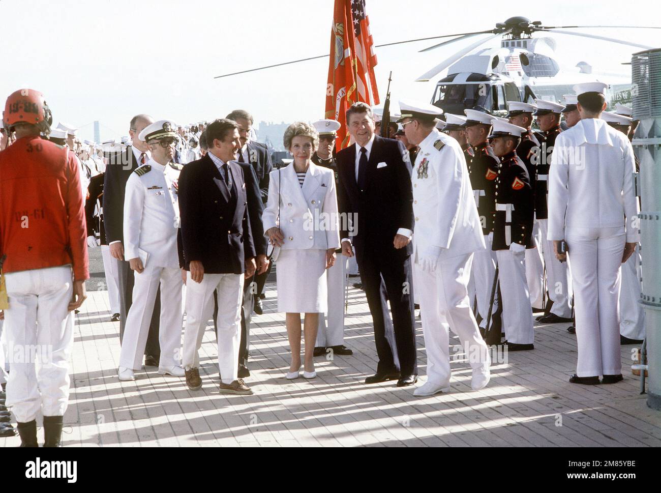 CAPT. Larry R. Seaquist, commanding office of the battleship USS IOWA ...