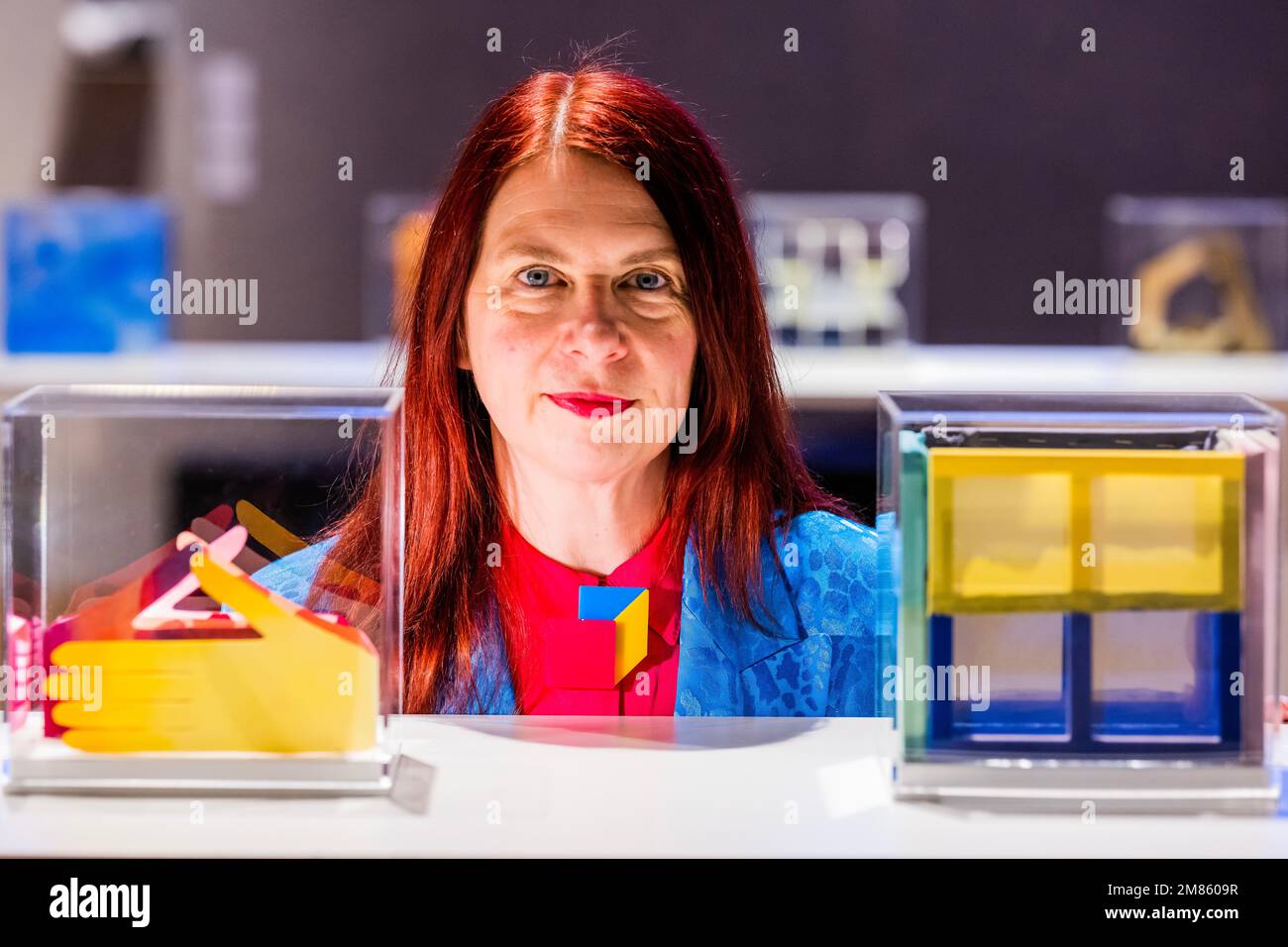 London, UK. 12 Jan 2023. Ellie MacGarry, Spapeshifter, 2022, £1,400 ...