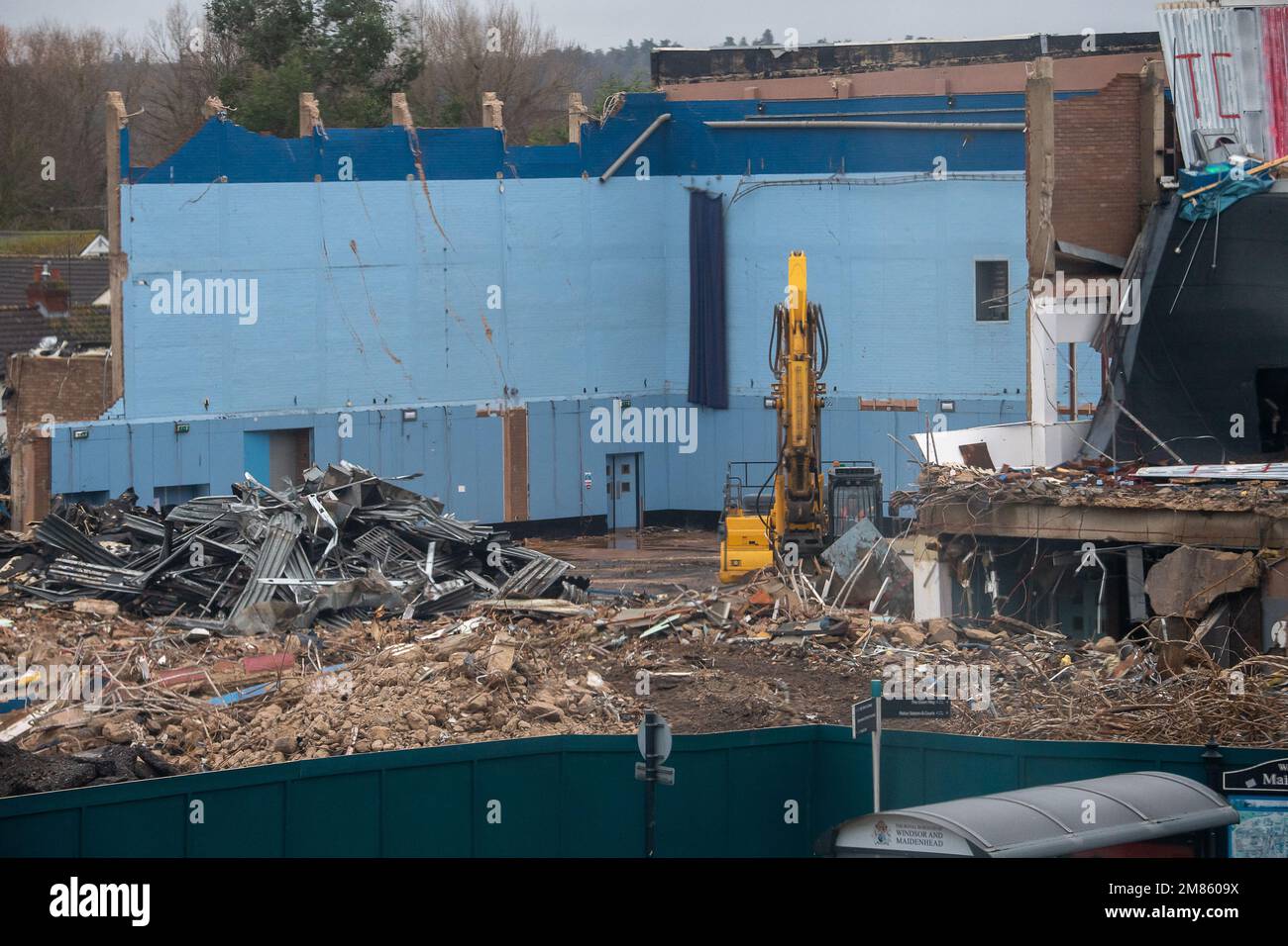 Maidenhead, Berkshire, UK. 12th January, 2023. The former popular ...