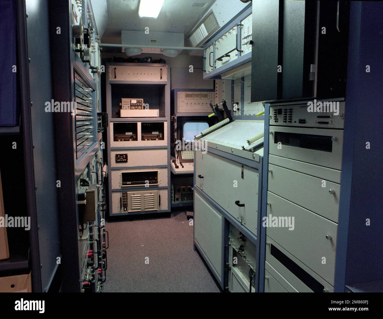 An interior view of the Project ATARS (Advanced Tactical Airborne ...