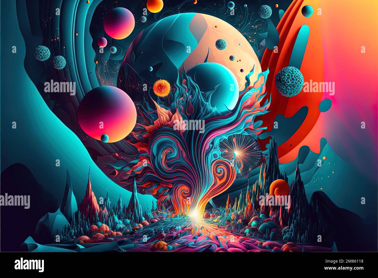 Sky stars revolving around hi-res stock photography and images - Alamy