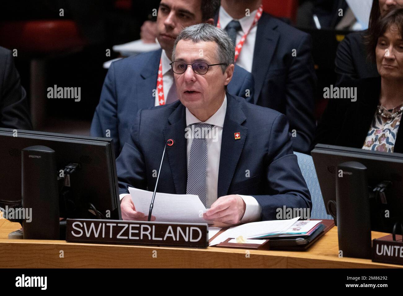 Ignazio Cassis, Head of the Federal Department of Foreign Affairs of ...