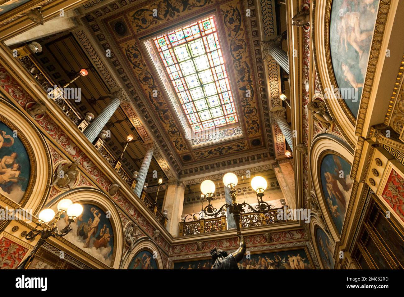 Rio de Janeiro, Brazil - January 3, 2023: Interior of Catete Palace ...