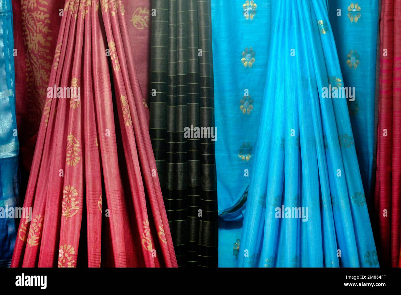 Saree display hi-res stock photography and images - Alamy