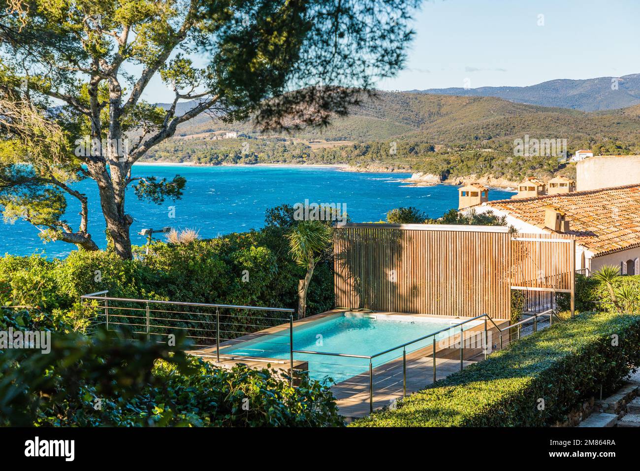 FORT OF BREGANCON, RESIDENCE OF THE PRESIDENTS OF THE FRENCH REPUBLIC ...