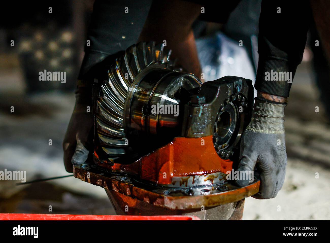 Ambiance, technical details during the Stage 10 of the Dakar 2023 ...