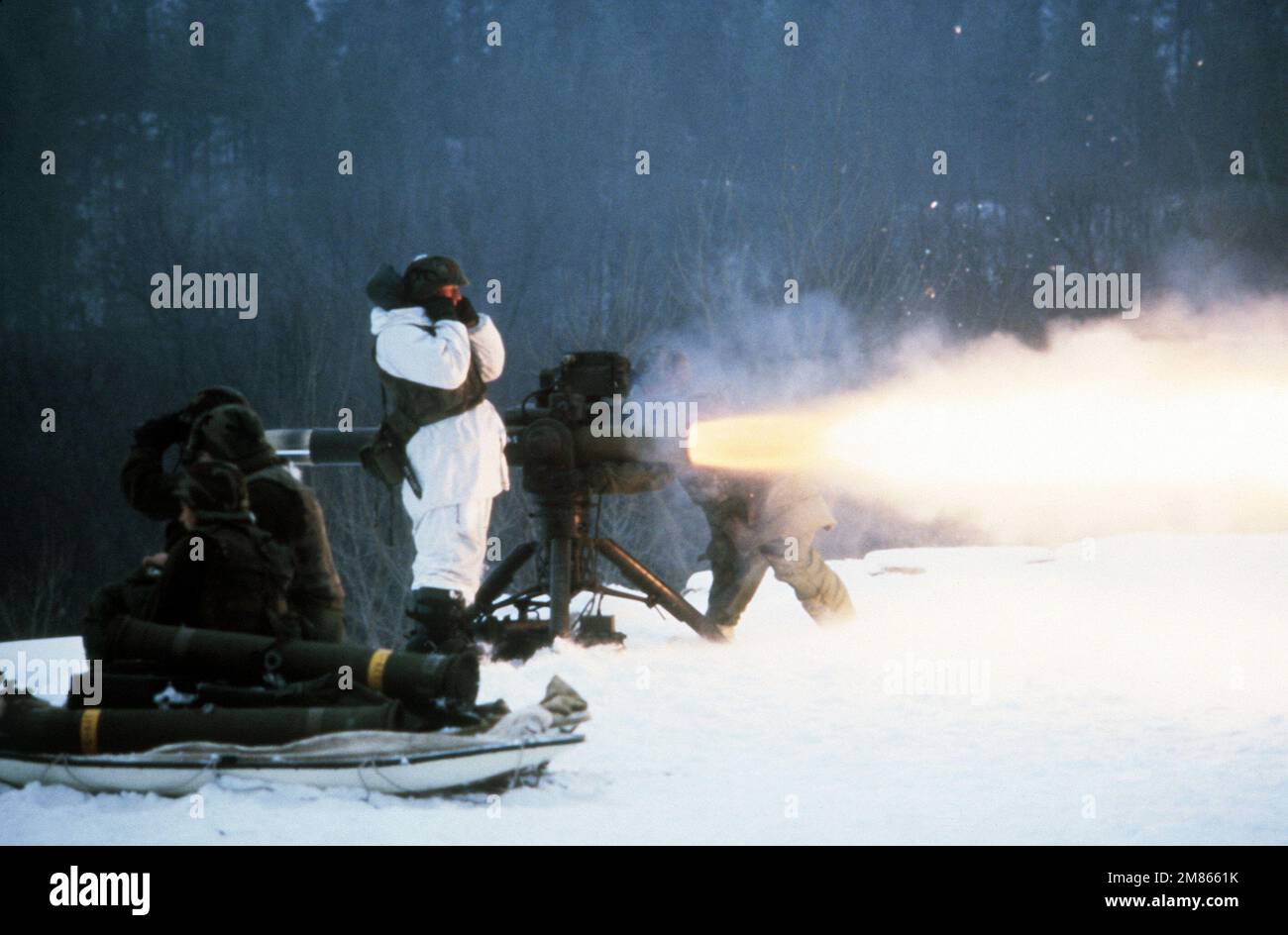 Marines fire a Tube-launched, Optically-tracked, Wire command link ...