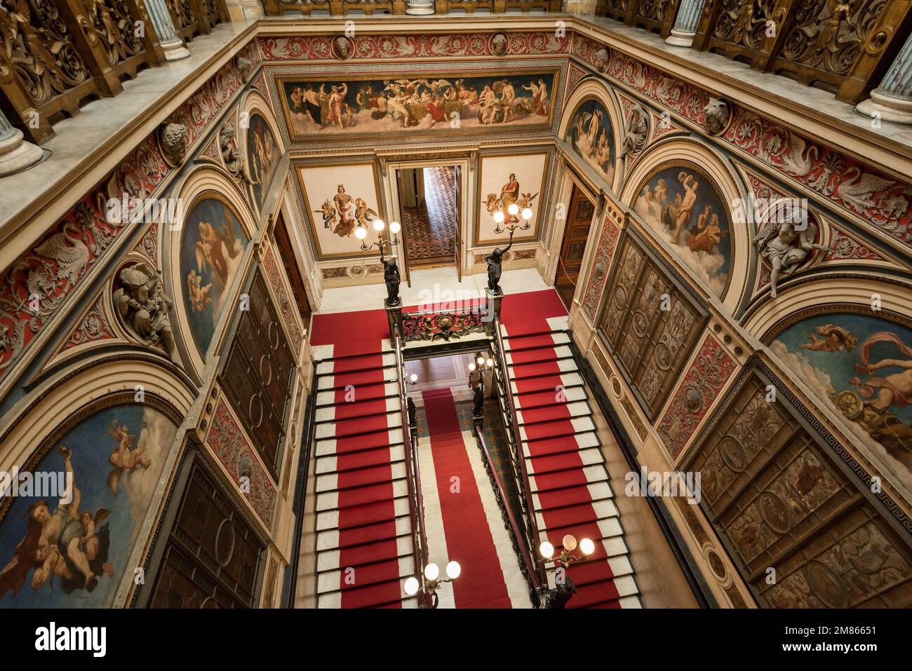 Rio de Janeiro, Brazil - January 3, 2023: Interior of Catete Palace ...