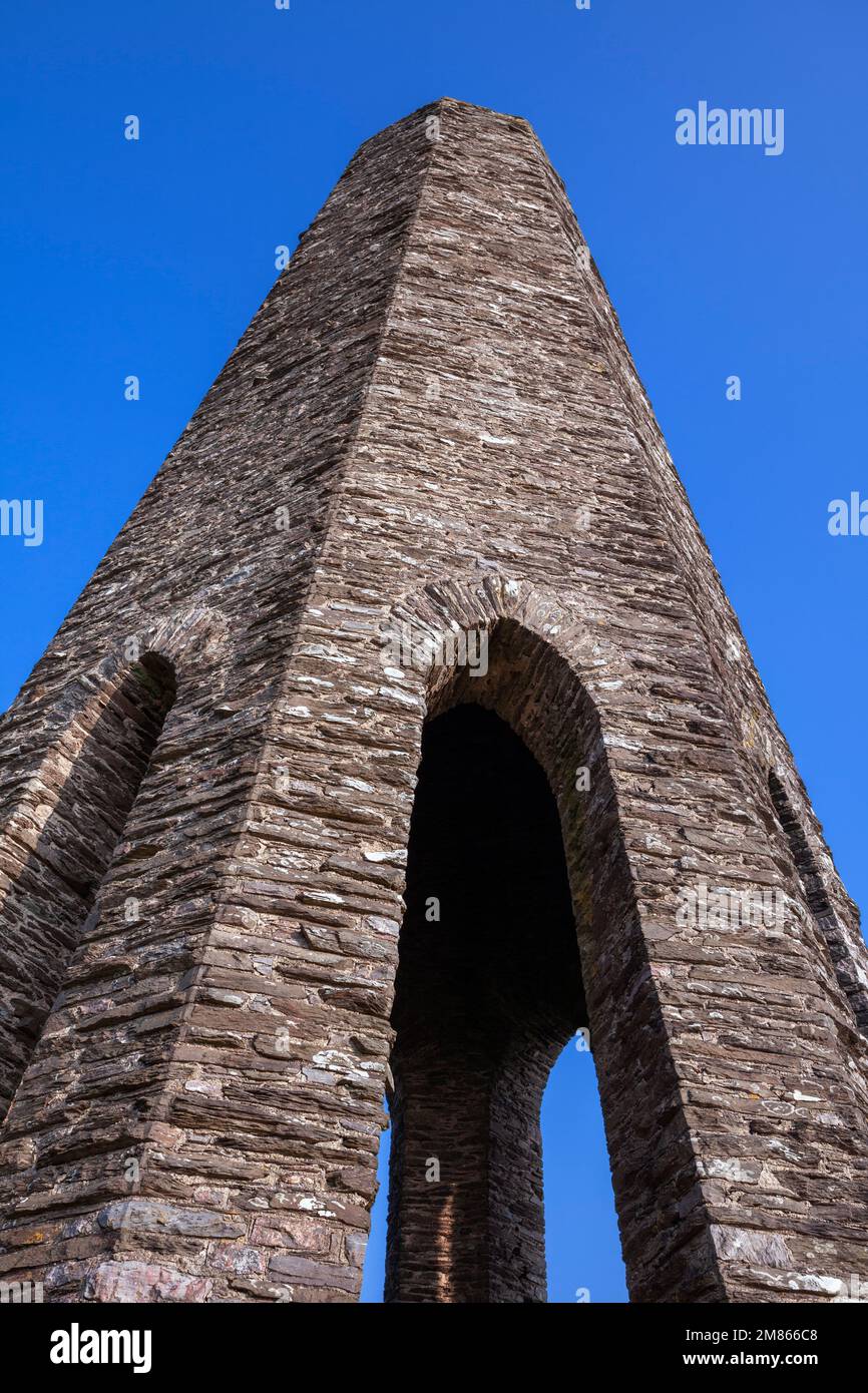 UK, England, Devon, The Kingswear Daymark (Day Beacon or 'The Tower ...