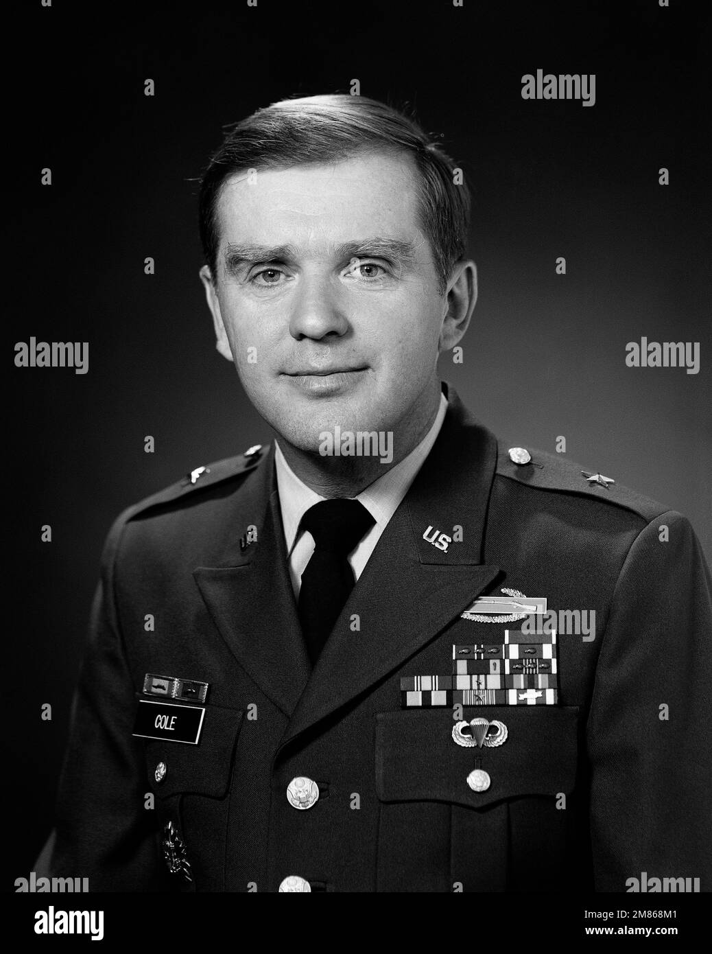 BGEN David L. Cole, USA (uncovered). Country: Unknown Stock Photo - Alamy