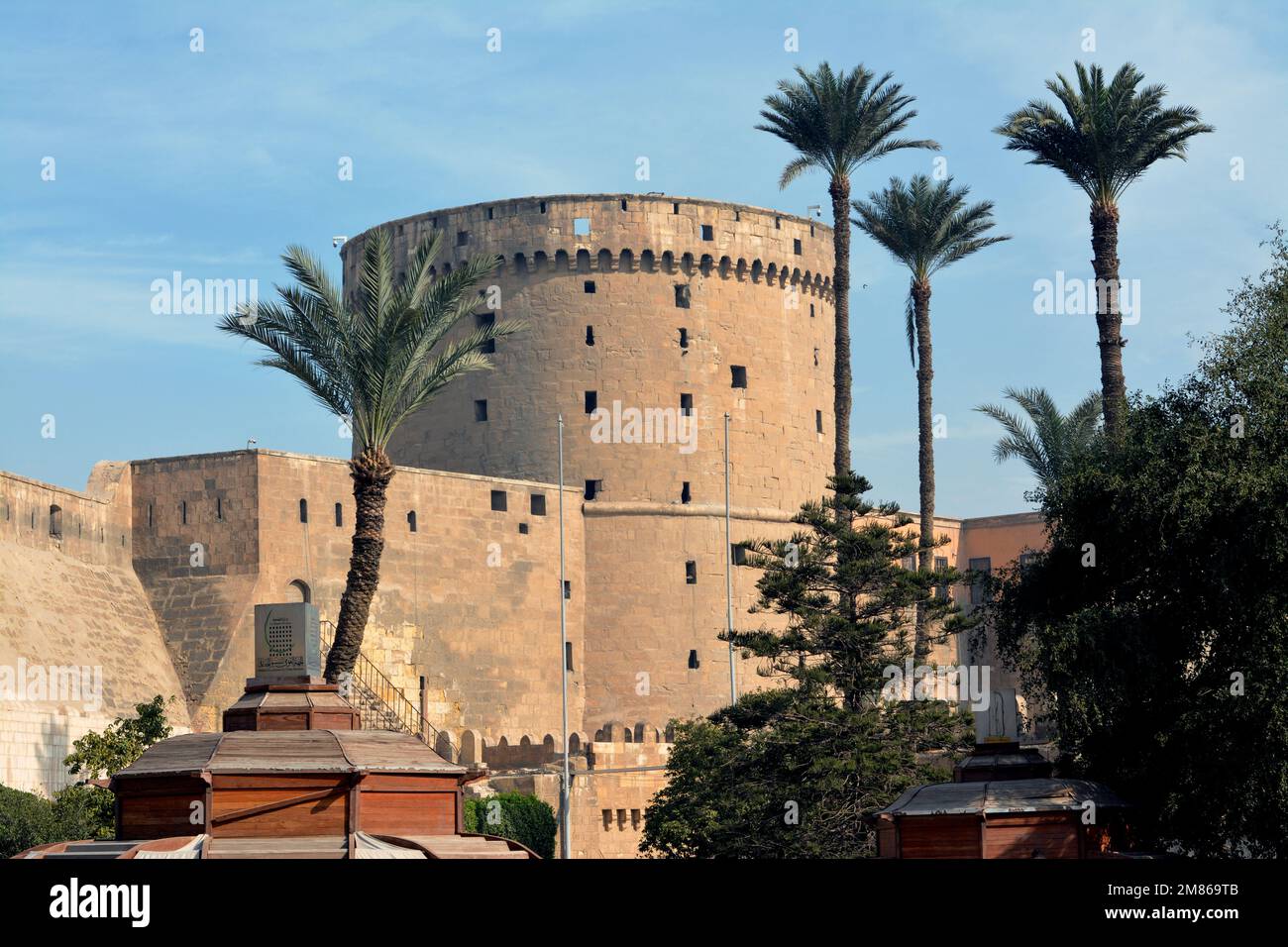 Cairo citadel saladin walls hi-res stock photography and images - Alamy