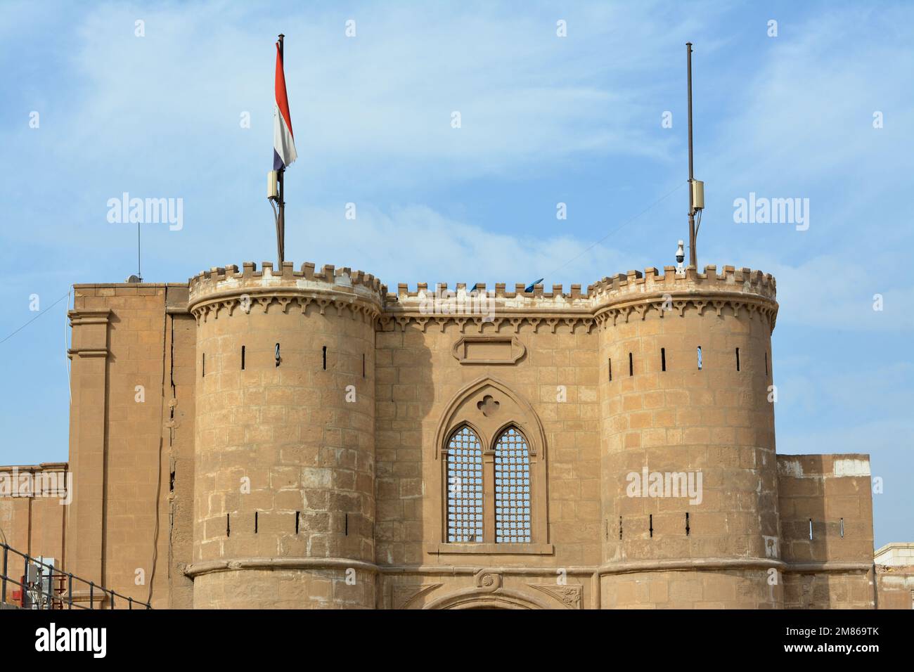 The Citadel of Cairo or Citadel of Saladin, a medieval Islamic-era ...
