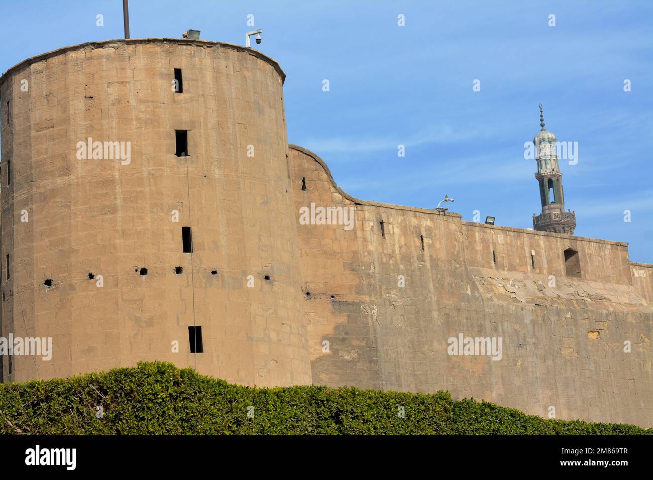 Cairo citadel saladin walls hi-res stock photography and images - Alamy