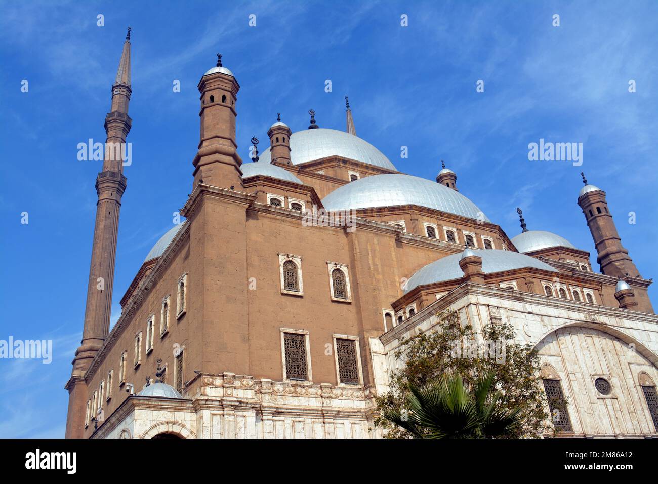 The great mosque of Muhammad Ali Pasha or Alabaster mosque in Citadel ...