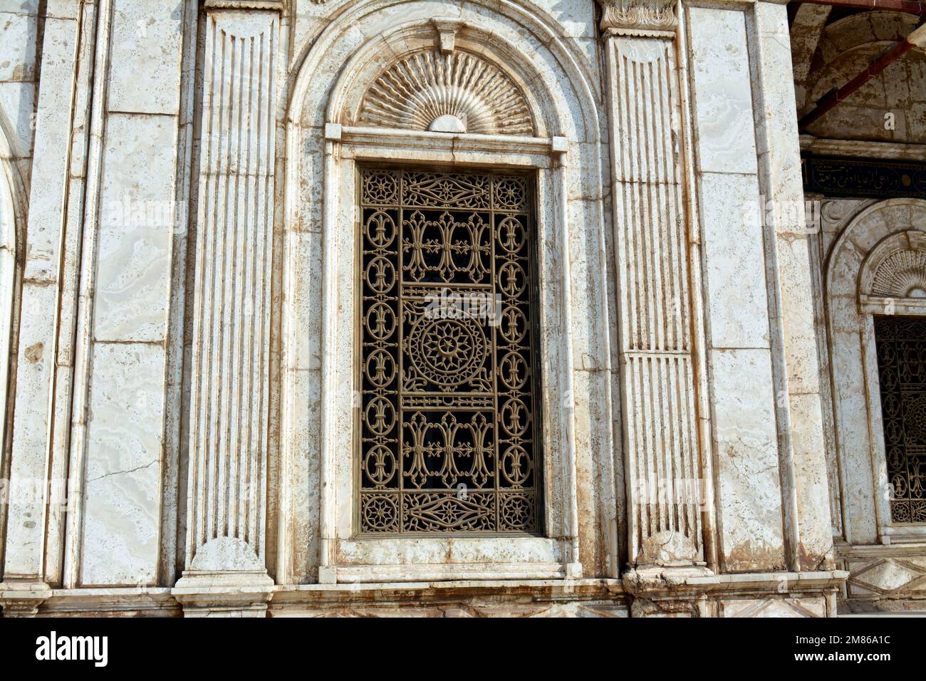 The great mosque of Muhammad Ali Pasha or Alabaster mosque in Citadel ...