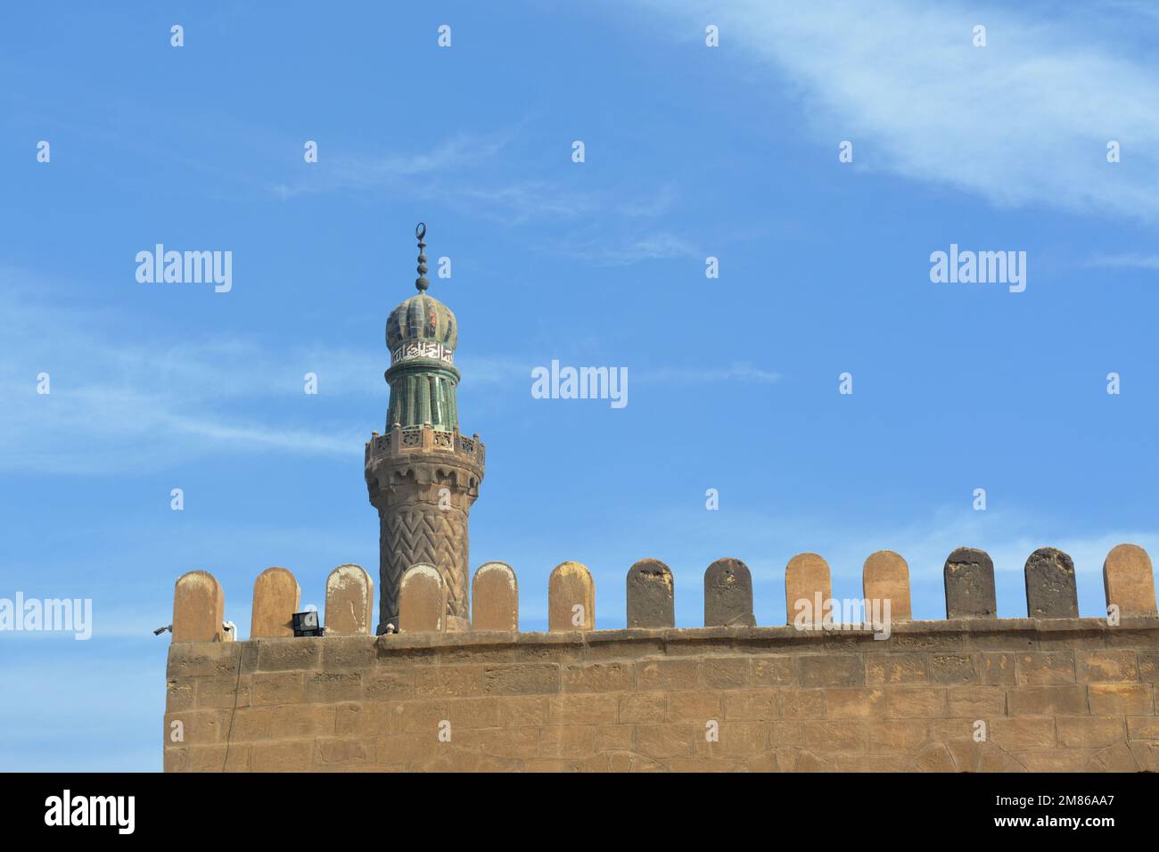 The Sultan Al-Nasir Muhammad ibn Qalawun Mosque, an early 14th-century ...