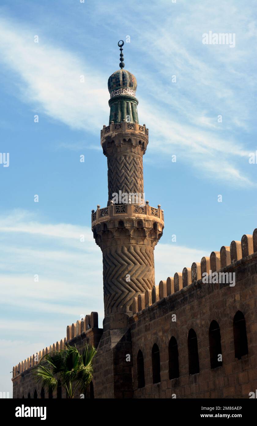 The Sultan Al-Nasir Muhammad ibn Qalawun Mosque, an early 14th-century ...